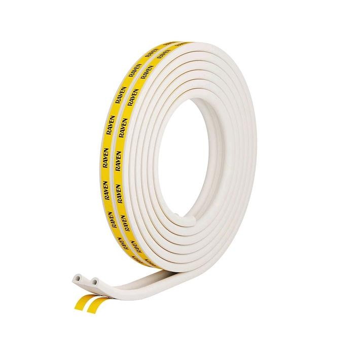 Jual RAVEN Door Seal RP48 White 6 Meter Penutup Celah Pintu dan Jendela ...