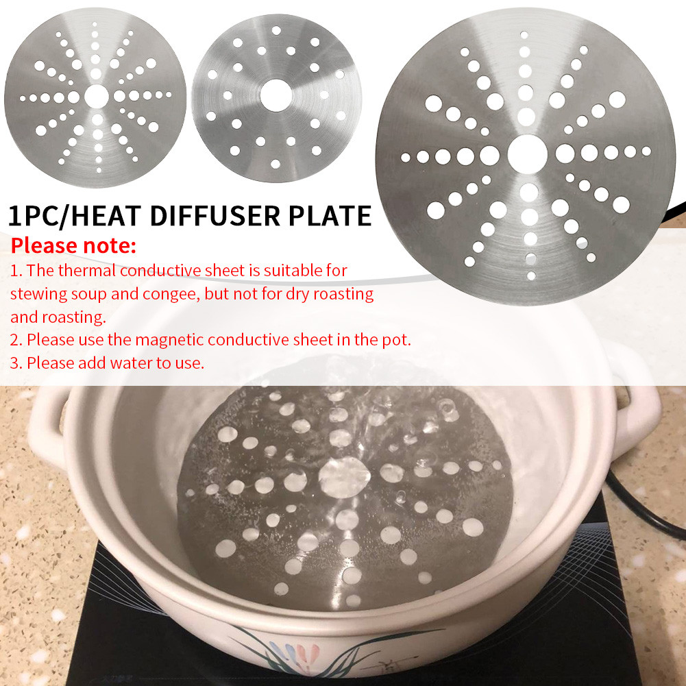 Jual Induction Cooker Adapter Stewpot Round Stainless Steel Home ...