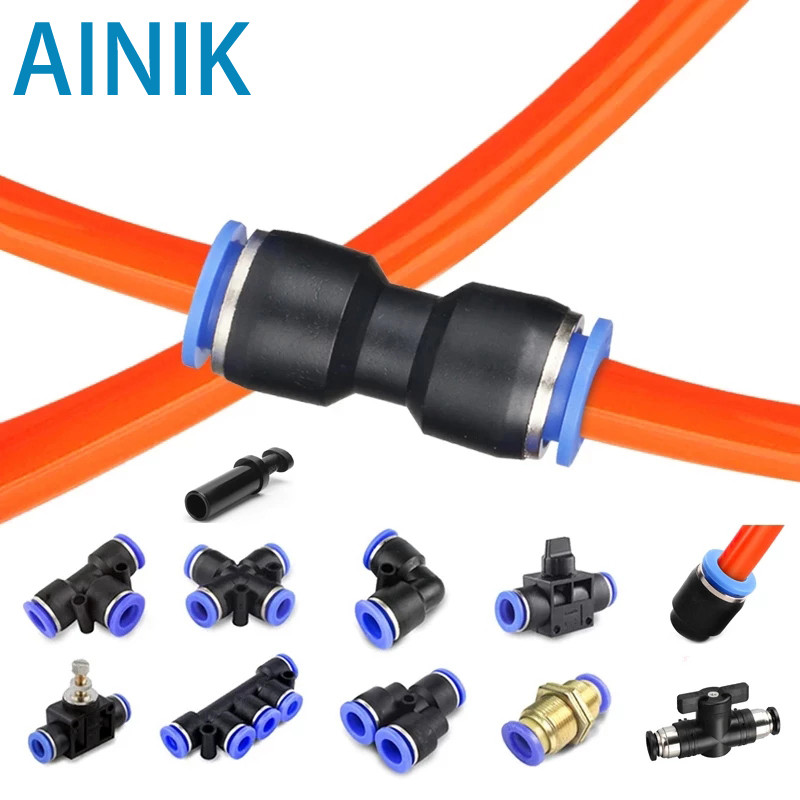 Jual BARU Pneumatic Fitting Fittings Quick Connector Air Water Hose ...