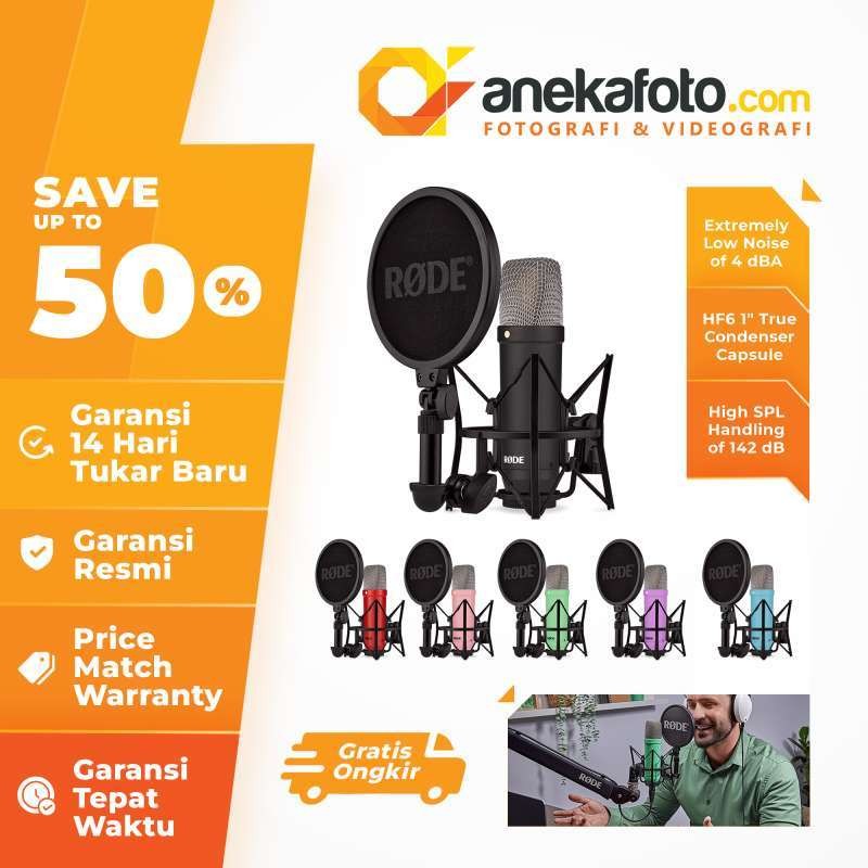 Jual Rode NT1 NT 1 Signature Series Studio Condenser Microphone ...