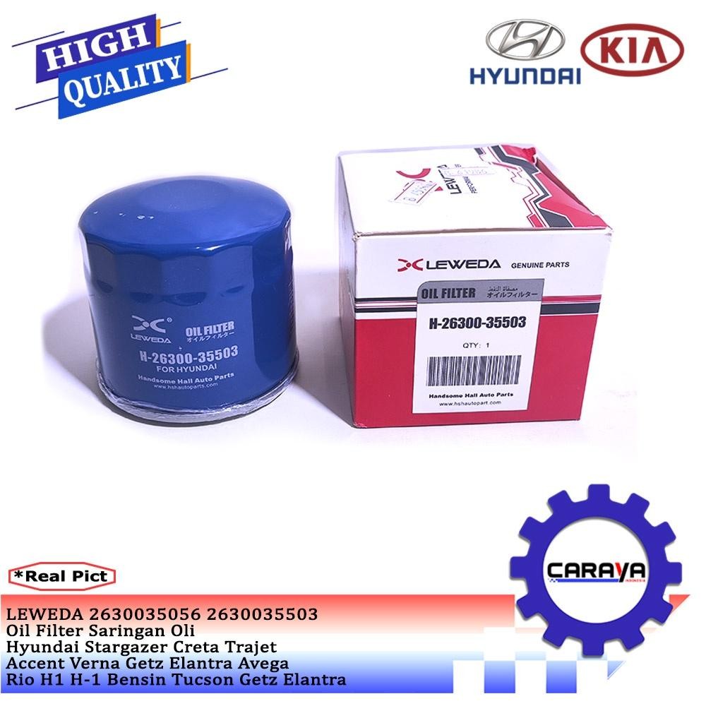 Jual Oil Filter Saringan Oli Hyundai Stargazer Creta Kona Original Oem ...