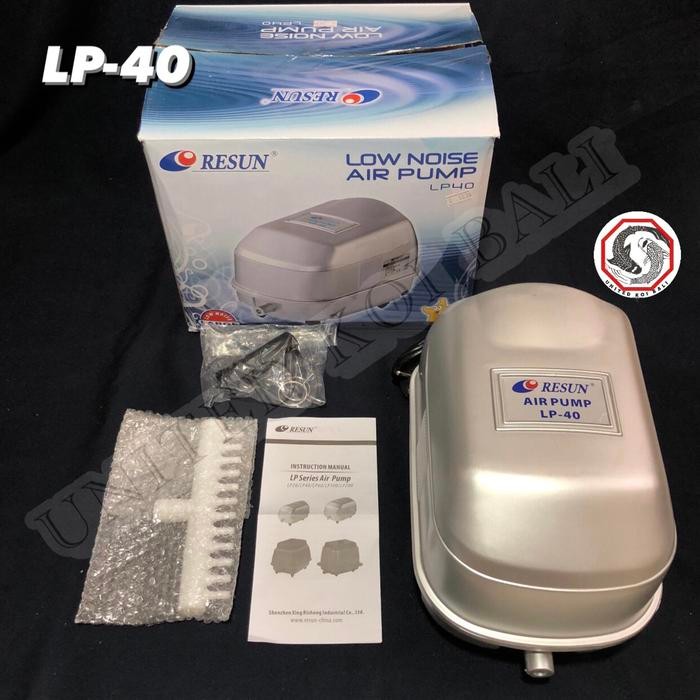 Jual RESUN LP-40 LOW NOISE AIR PUMP MESIN AERATOR | Shopee Indonesia