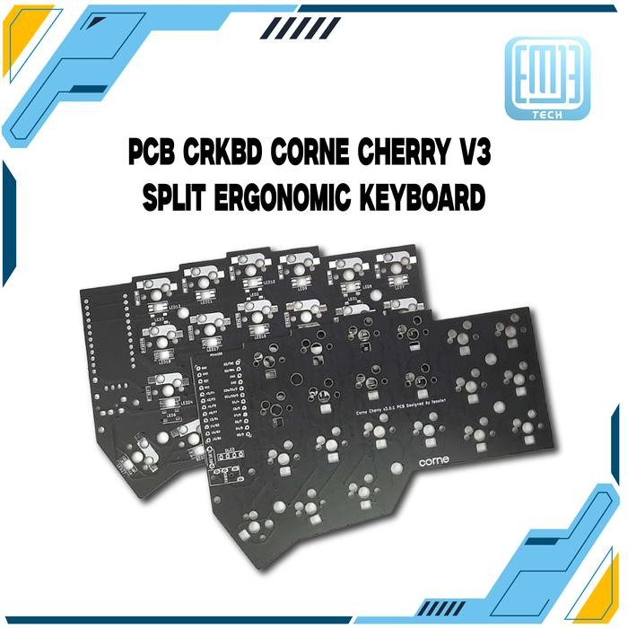 Jual PCB CRKBD Corne erry V3 Split Ergonoc Keyboard | Shopee Indonesia