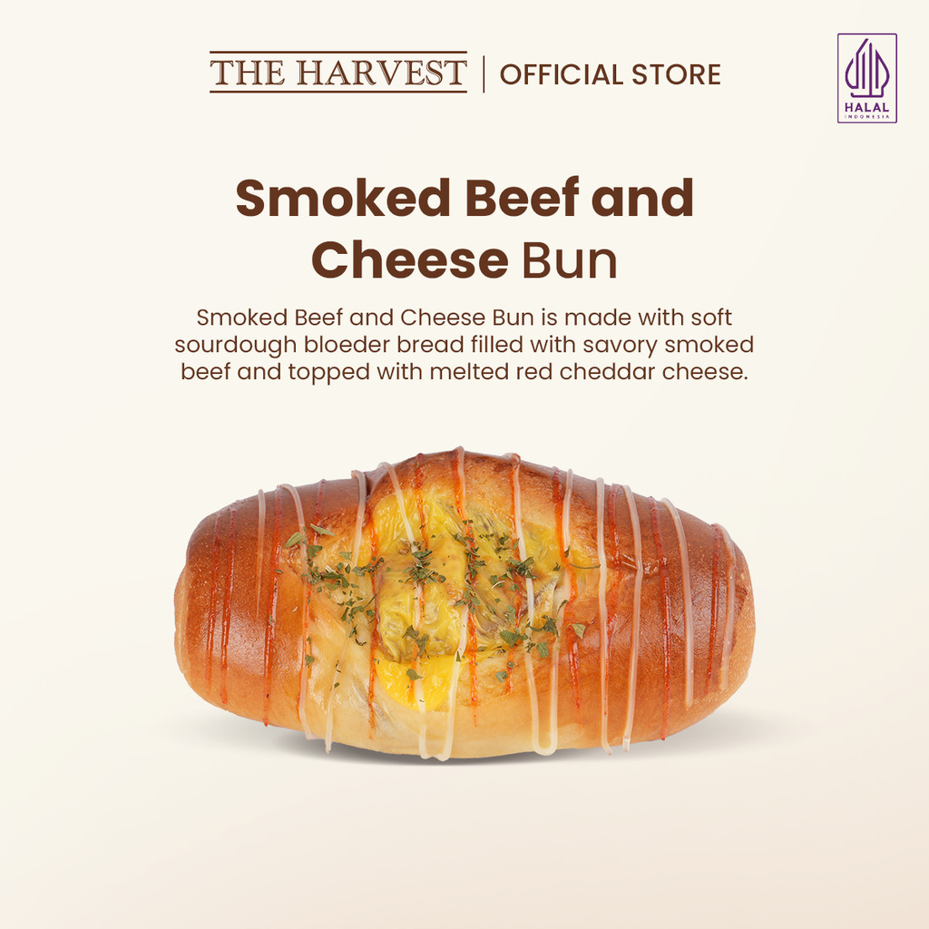 Jual Smoked Beef and Cheese Bun (New Recipe) | Roti Dengan Isian Daging ...