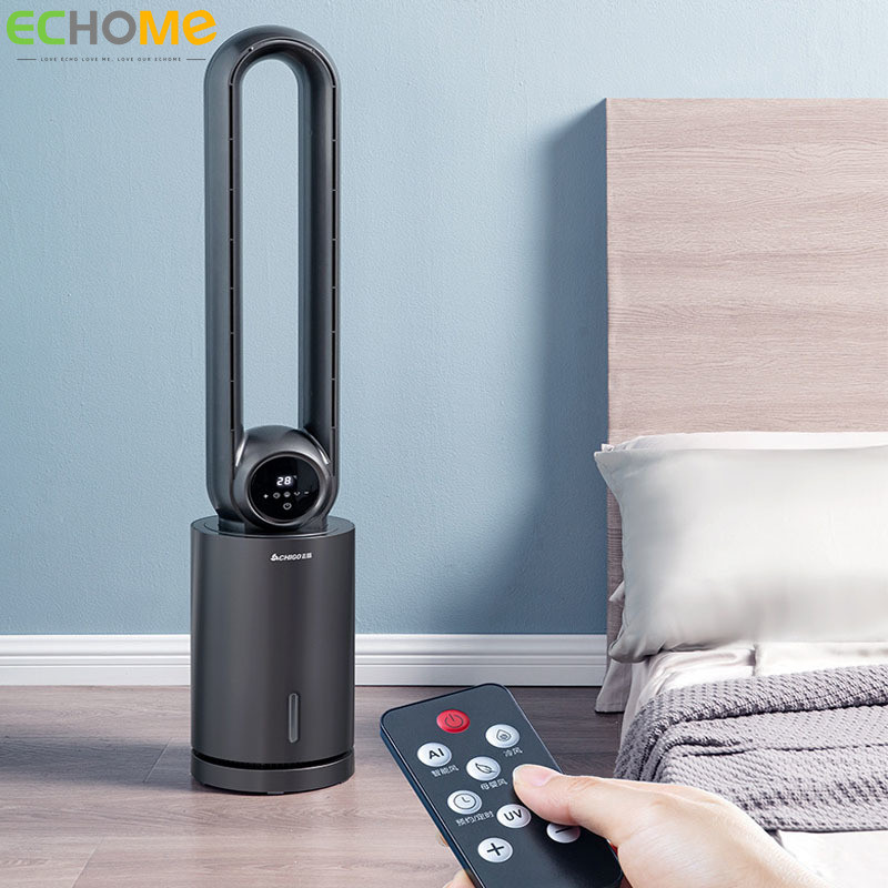 Jual ECHOME Bladeless Fan Remote Control Tower Fan Air Conditioners Air ...