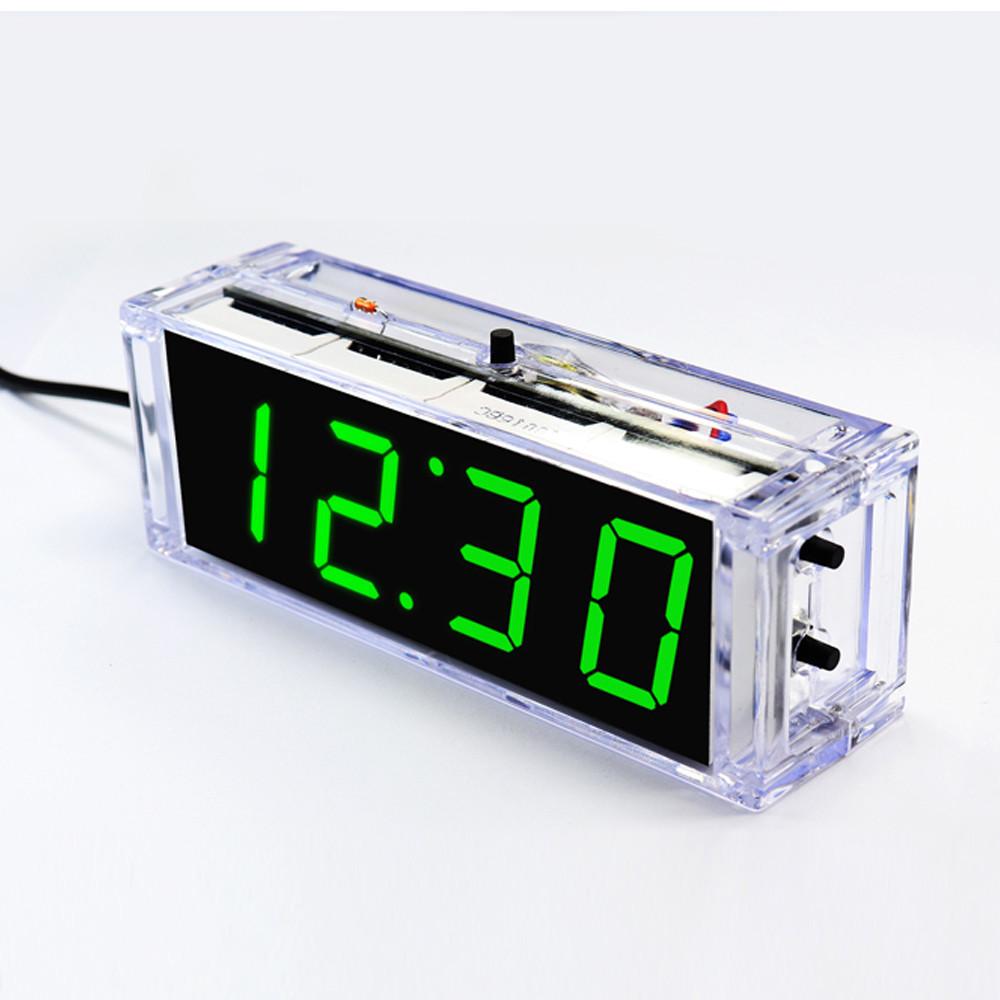 Jual BEST SELLER DIY Electronic Kit Voice Digital Clock Digital Tube ...