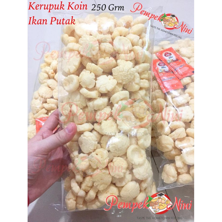 Jual Eat,- Kerupuk / Kemplang Koin/Dollar Ikan Putak Asli Palembang ...