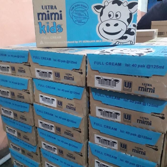Jual Eat77- Susu Ultra Mimi Full Cream 125Ml | Shopee Indonesia