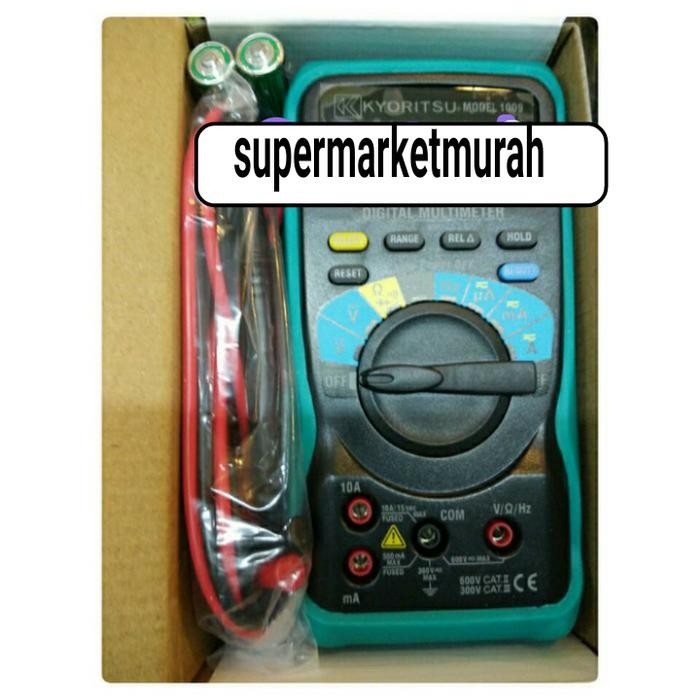 Jual Digital Multimeter / Multitester Digital Kyoritsu 1009 Original ...