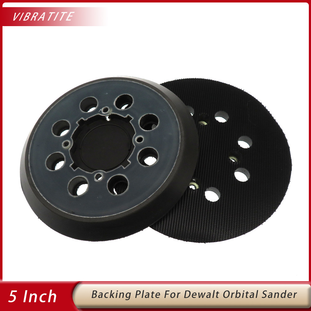 Jual 5 Inch 125mm 8-Hole Backup Sanding Pad Hook and Loop Polishing ...
