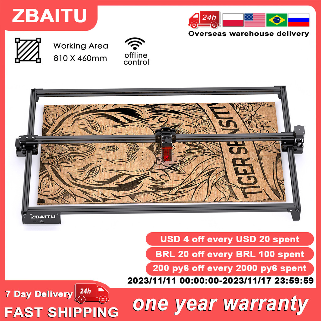 Jual Zbaitu CNC WiFi laser engraver cutter cutting engraving machine ...