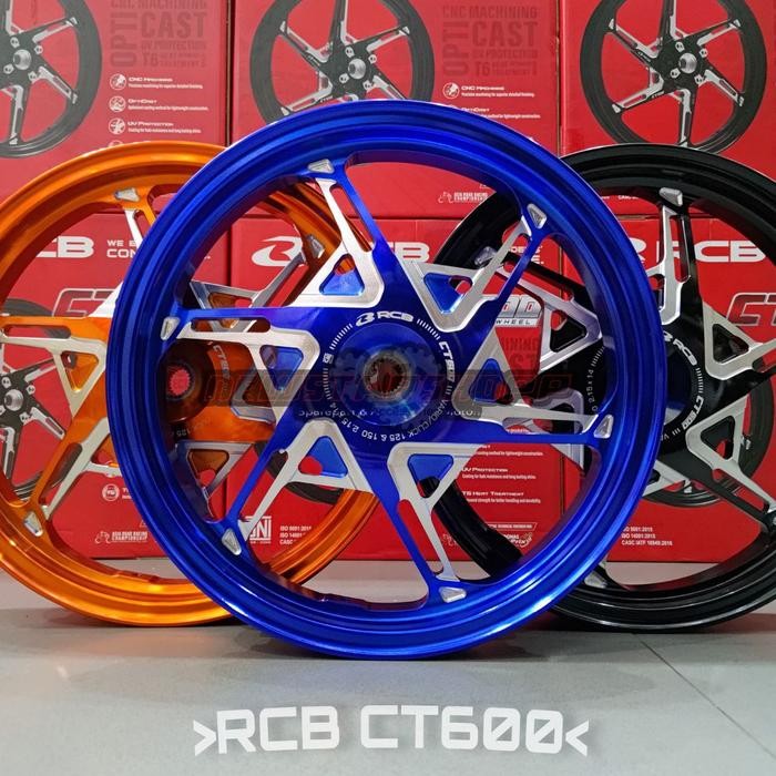Jual Velg Velek Pelek Racing Rcb Ct600 Ct-600 Sport Rim Palang 6 Cnc ...