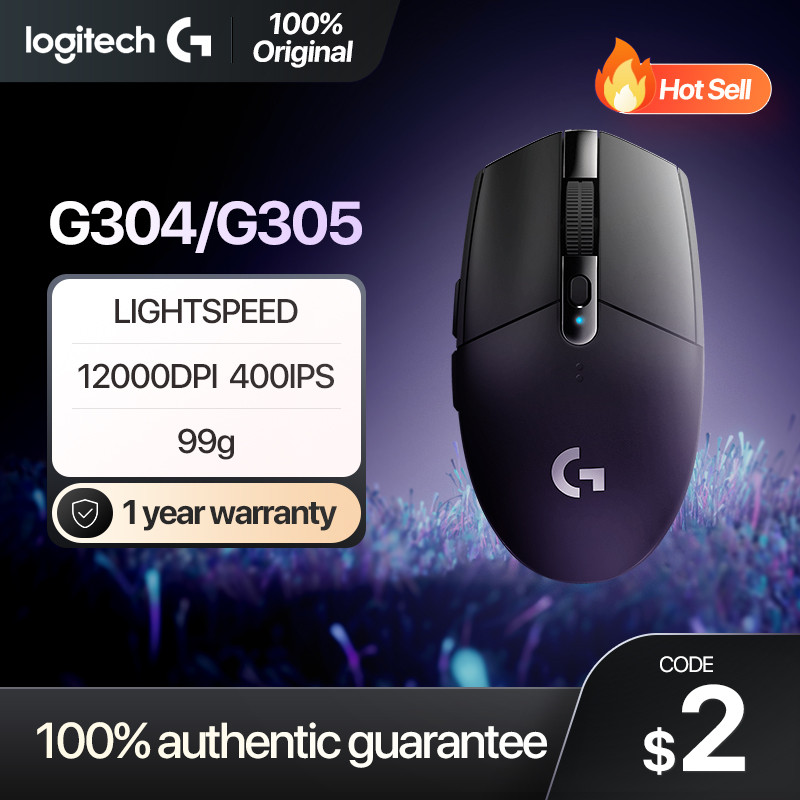 Jual Original Logitech G304 /G305 Wireless Gaming Mouse PC Gamer ...
