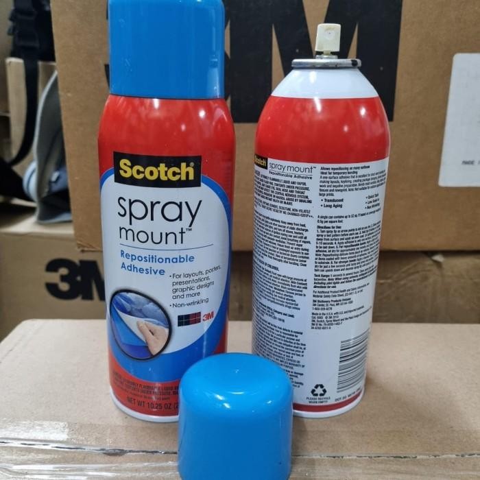 Jual 3M SPRAYMOUNT LEM SEMPROT SERBAGUNA | Shopee Indonesia