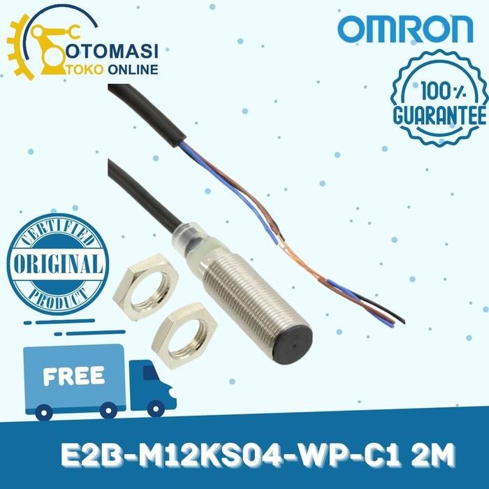 Jual OMRON PROXIMITY SENSOR E2B-M12KS04-WP-C1 2M OMI | Shopee Indonesia