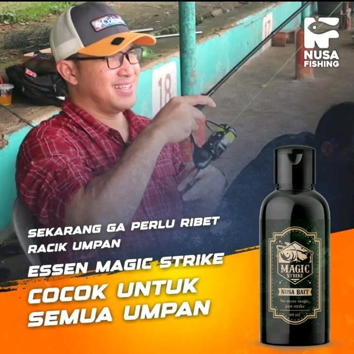 Jual Essn Magic Strike Fish potion Aroma Amis Sangat Kuat | Shopee ...