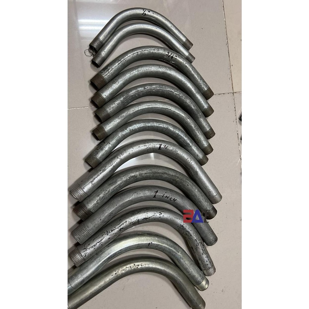 Jual Elbow Pipa Conduit Galvanis Besi 3/4 inch | Shopee Indonesia