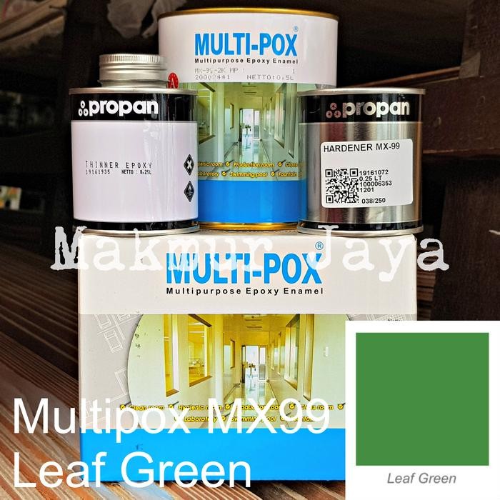Jual Pilihan- Propan Multipox Mx-99 Cat Epoxy 1L Leaf Green Hijau ...