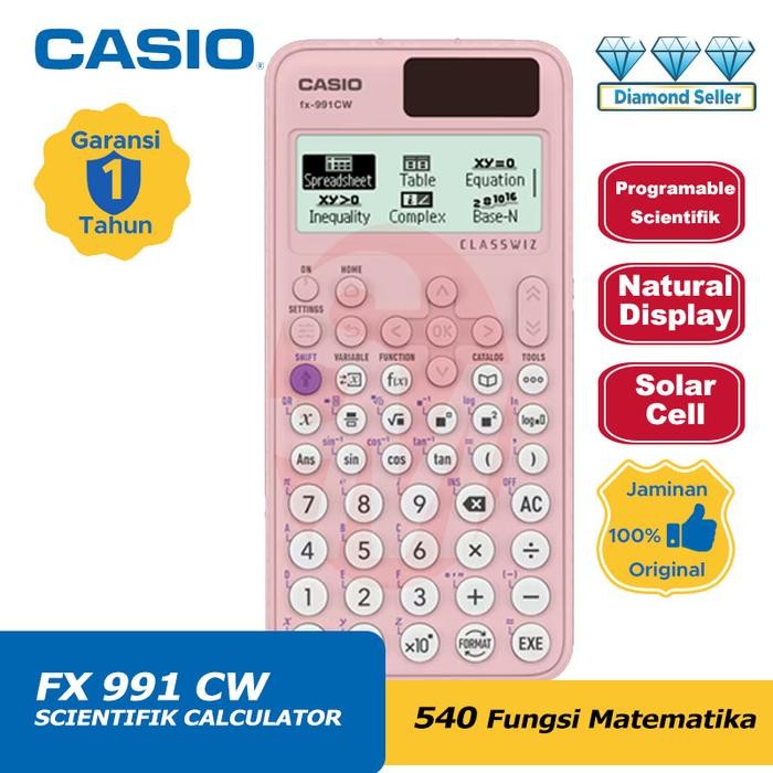Jual Kalkulator Casio FX 991 CW Standard Scientific | Shopee Indonesia