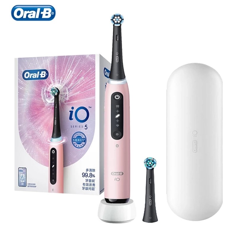 Jual Oral-B iO 5 Electric Toothbrush Smart Bluetooth Rechargeable Teeth ...