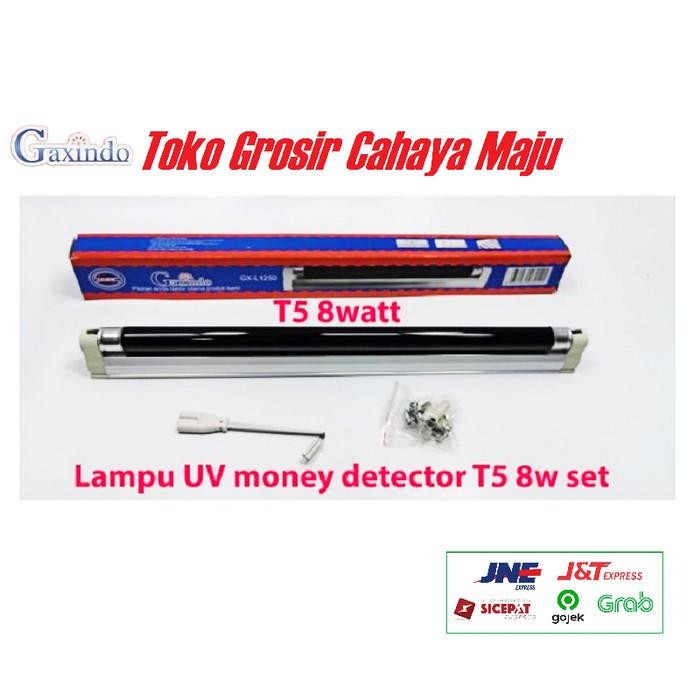 Jual Pilihan- Lampu T5 8W Uv Ultraviolet Set Komplit Untuk Deteksi Uang ...