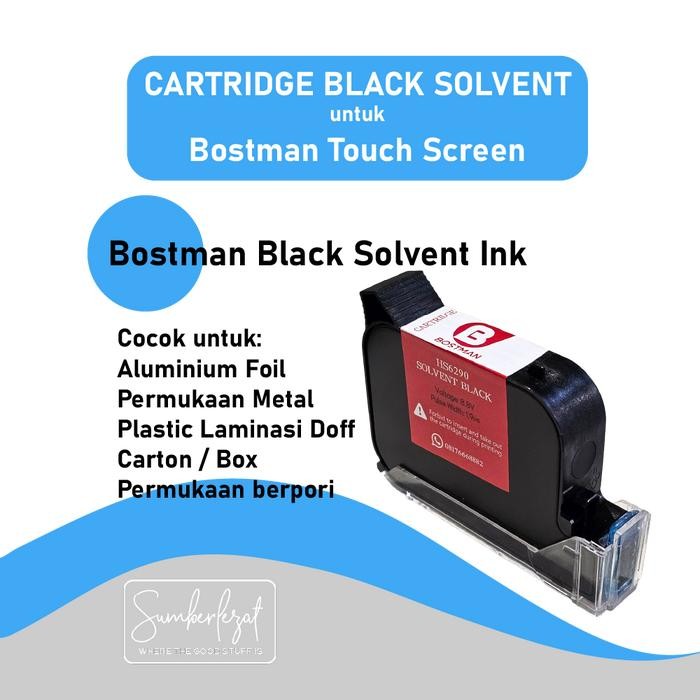 Jual Promo! Tinta Cartridge Bostman Mini Printer Handheld Expired Date ...