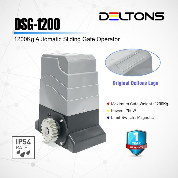 Jual DELTONS AUTOMATIC SLIDING GATE 1200KG MESIN OTOMATIS GERBANG PAGAR ...