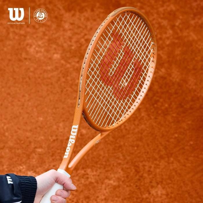 Jual Wilson Blade 98 V9 16X19 Roland Garros 2025 Tennis Racket Grip ...