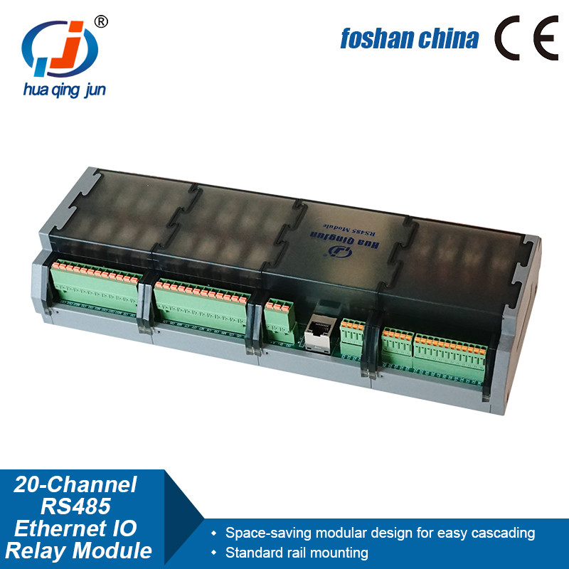 Jual NEW Chingjun 20 Inputs 20 Outputs RS485 Ethenret Relay Module ...