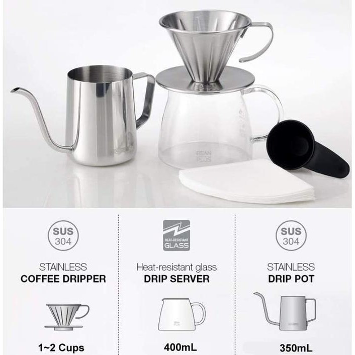 Jual All in One Coffee Drip Set DV-01 Beanplus | Shopee Indonesia