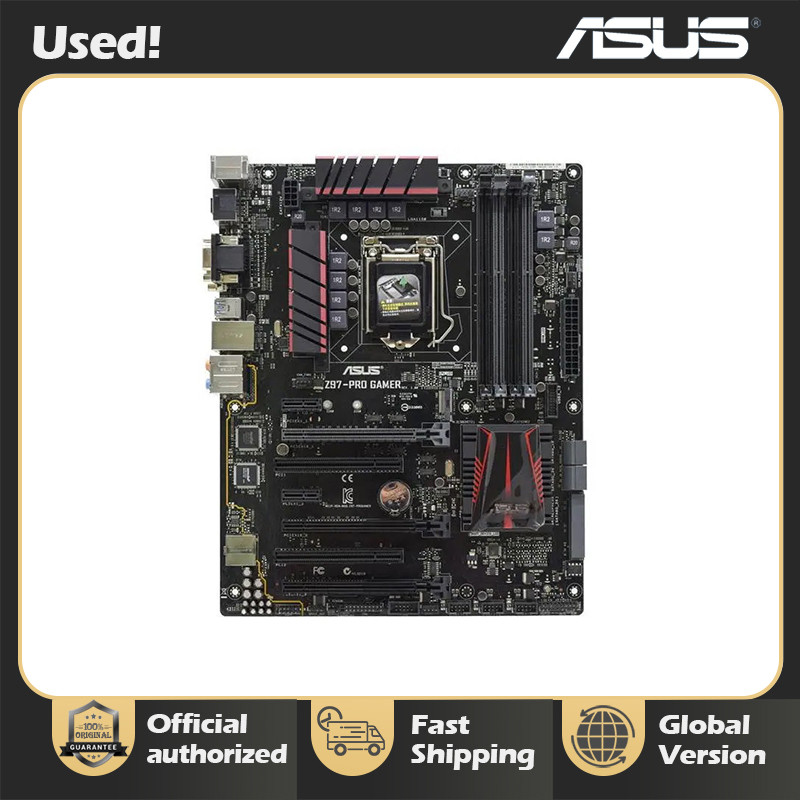 Jual ASUS Z97 PRO GAMER Motherboard 1150 DDR3 Core i7 4790K i5 4670K ...