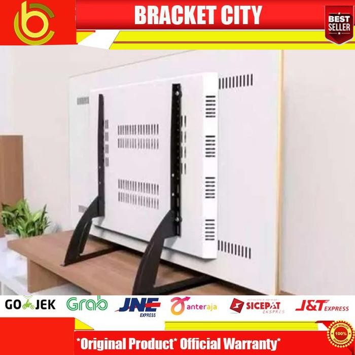Jual New Bracket TV Kaki 32"~ 65" Bracket Standing Kaki TV LED LCD UHD ...