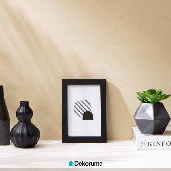 Jual Dekoruma Heim Studio GAKU Bingkai Foto Basic Hitam - Photo Frame ...