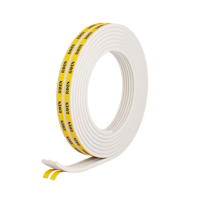 Jual RAVEN Door Seal RP59 White 6 Meter Penutup Celah Pintu dan Jendela ...