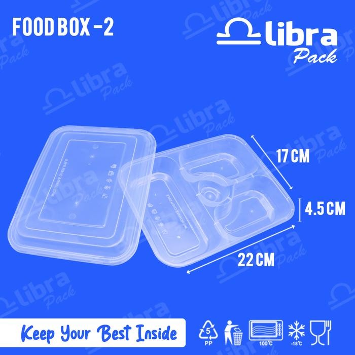 Jual DJJ 25 Pcs Thinwall Food Box Bento (Tempat Makan Plastik ...