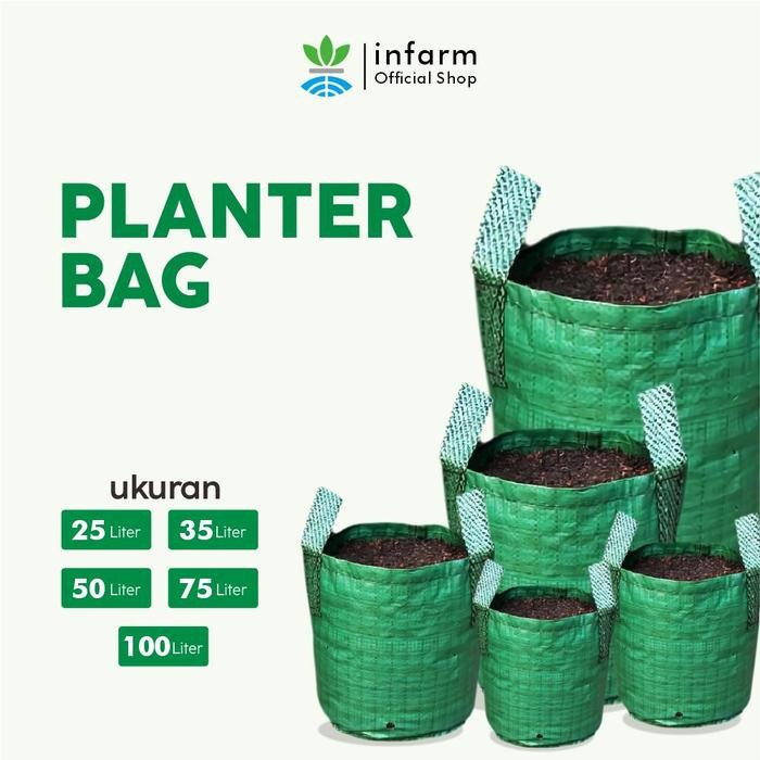Jual RJ INFARM - Planter Bag Berbagai Ukuran planter box Cocok Untuk ...