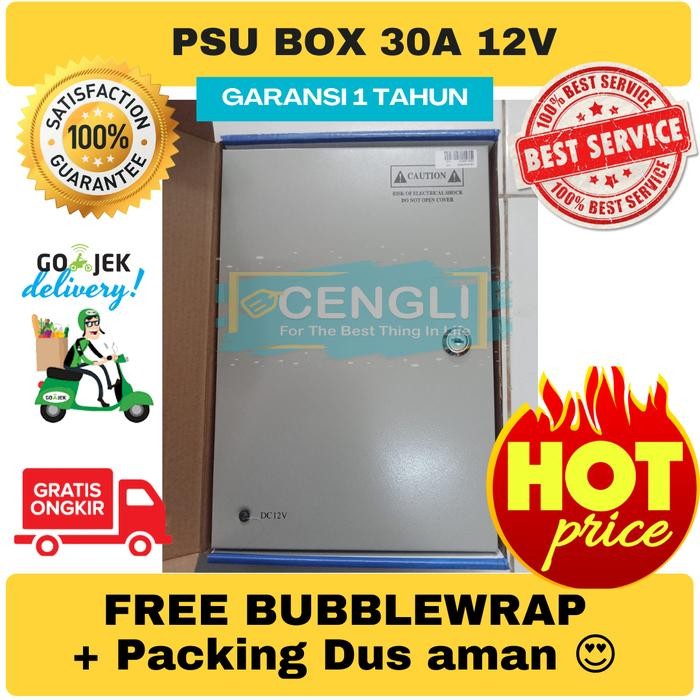 Jual Power supply 12V 30A PANEL BOX/psu box 30a | Shopee Indonesia