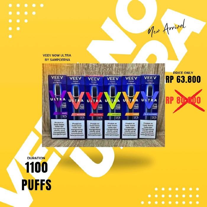 Jual PROMO!! VEEV NOW Ultra Vape Hits 2025, Gaya Makin Kece! | Shopee ...
