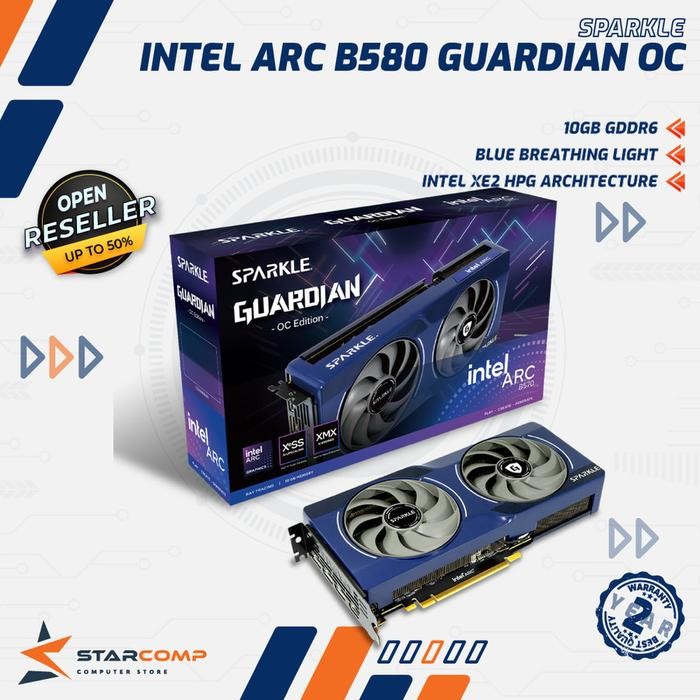 Jual SPARKLE Intel ARC B570 10GB GDDR6 Guardian OC VGA B 570 Blue ...