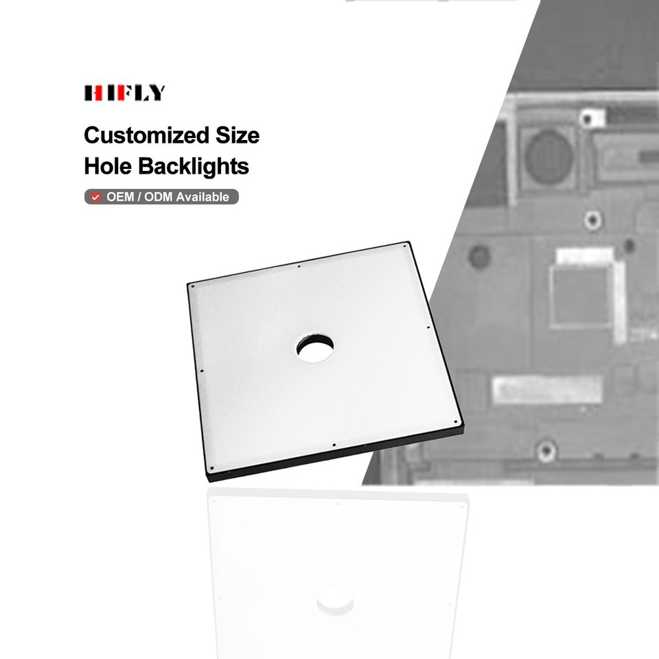 Jual Baru HIFLY industrial 400*300mm central hole/caliber 55mm dimmable ...