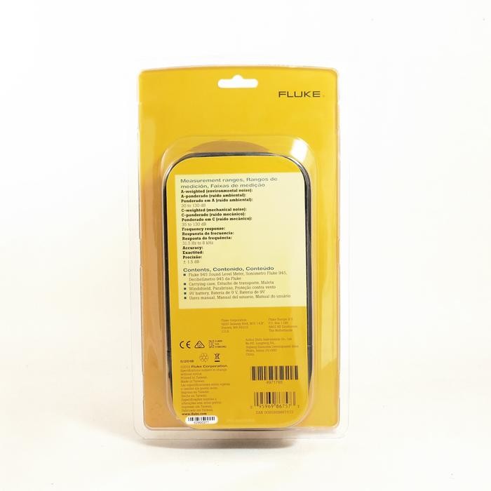 Jual FLUKE 945 Dital Sound Level Meter - 30 to 130 dB masih ready ...