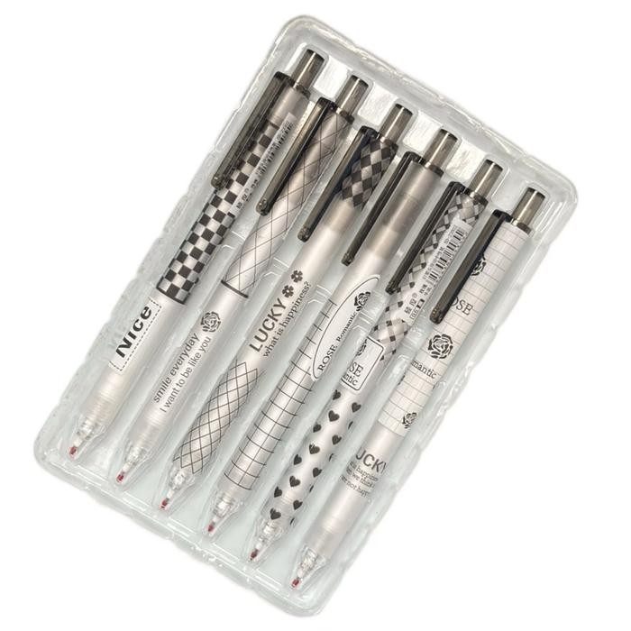 Jual AtK34- Pulpen Mekanik Aesthetic 0.5 Mm/Pulpen Korea/ Pen Gel ...