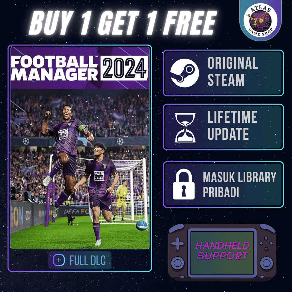 Jual Football Manager 2024 PC Steam Game Original | Shopee Indonesia
