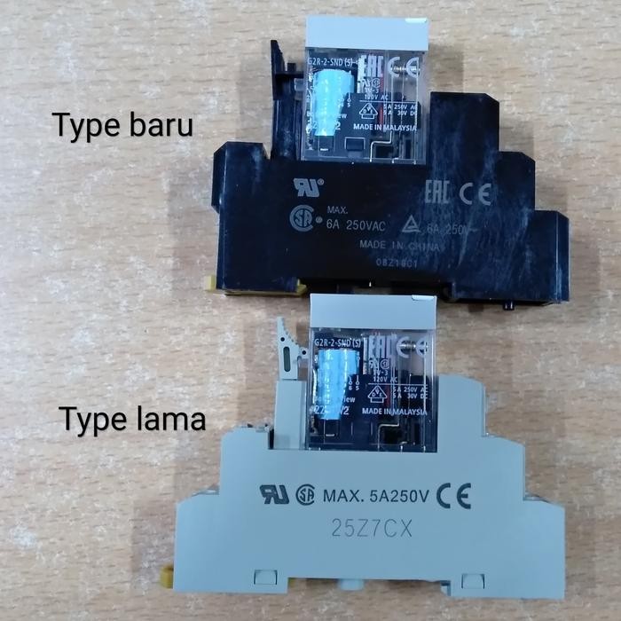 Jual Hemat Relay G2R - 2 - Snd Dc24V + Socket P2Rf - 08E Omron Original ...