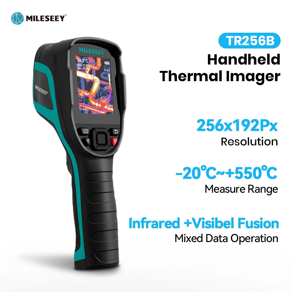 Jual NEW Mileseey TR256B TR256E IR Thermal Imager Camera 256*192 ...