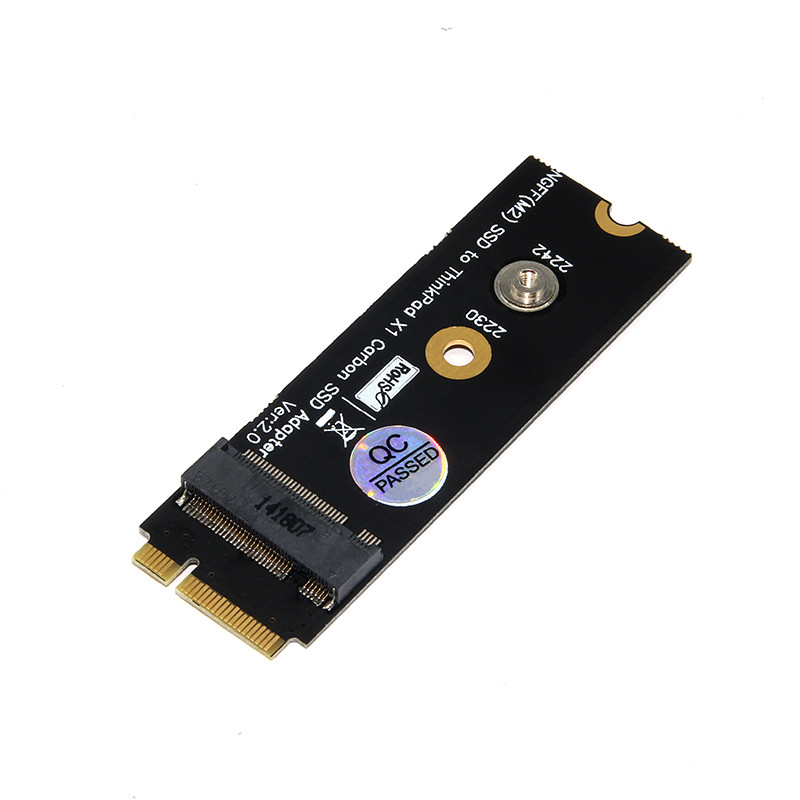 Jual Terbaru M.2 NGFF SATA-Bus KEY B SSD HDD Adapter Raiser 20 + 6 Pin ...