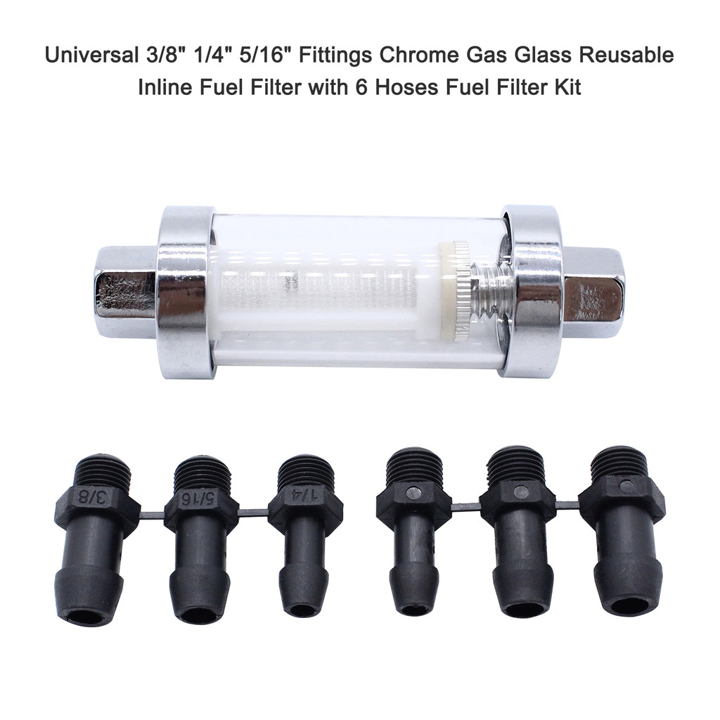 Jual Universal Diesel In-Line Fuel Filter Kit Air Heater Diesel Set Car ...