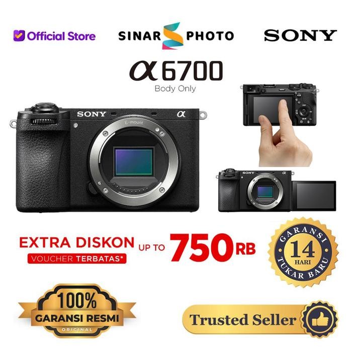 Jual SONY Alpha A6700 body - Sony A 6700 Kit 16-50mm - Garansi Resmi ...