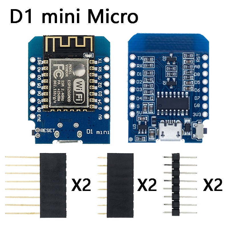 Jual D1 Mini Nodemcu ESP8266 ESP-12 ESP-12F CH340 V2 Usb Wemos Wifi ...