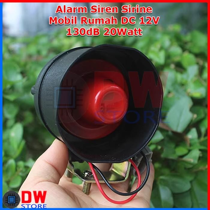 Jual Pilihan- Siren Sirine Speaker Alarm Mobil Rumah 12V Sirine 130 Db ...